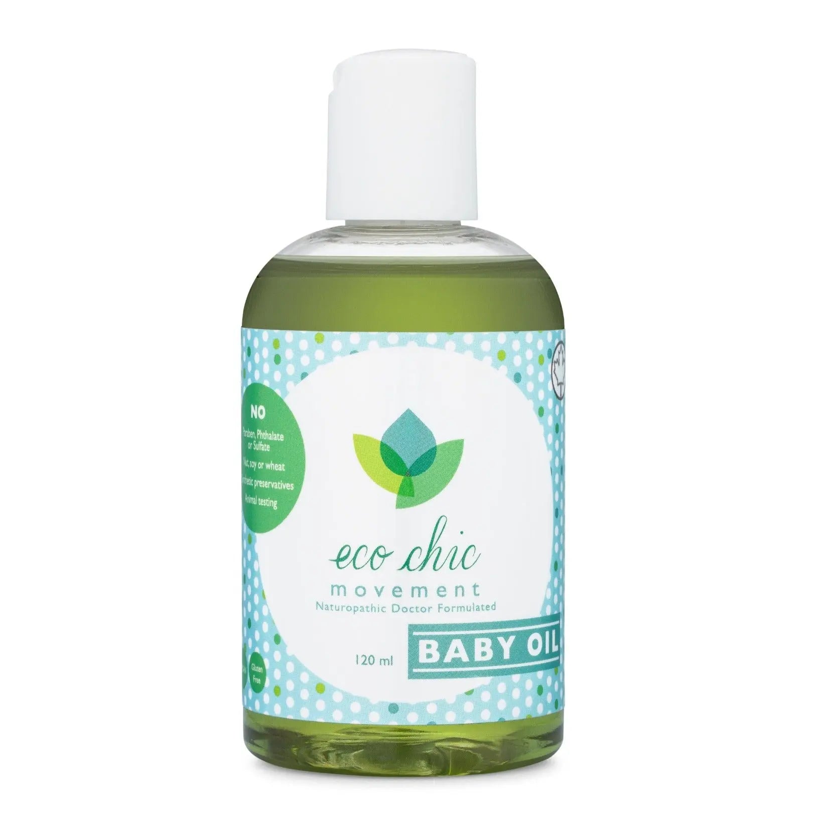 Best Natural Baby Oil - Nut Free | Eco Chic Movement